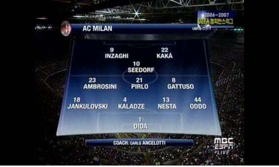 FC 온라인 인벤 : 갓카의 전성기! 06-07 AC밀란 챔스우승을 게임으로! - FC 온라인 인벤 팁과 노하우 게시판