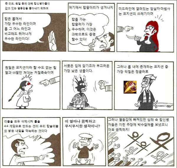 리그오브레전드 인벤 탑신병자 Lol 팬아트카툰 게시판