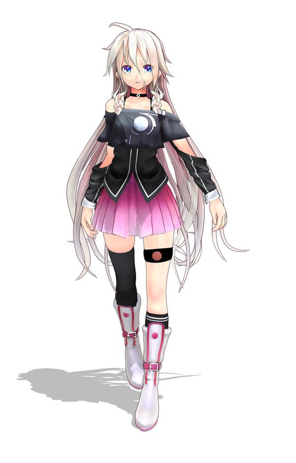 팟벤 : 오미야식 IA MMD 모델 배포 - 애니메이션 파티