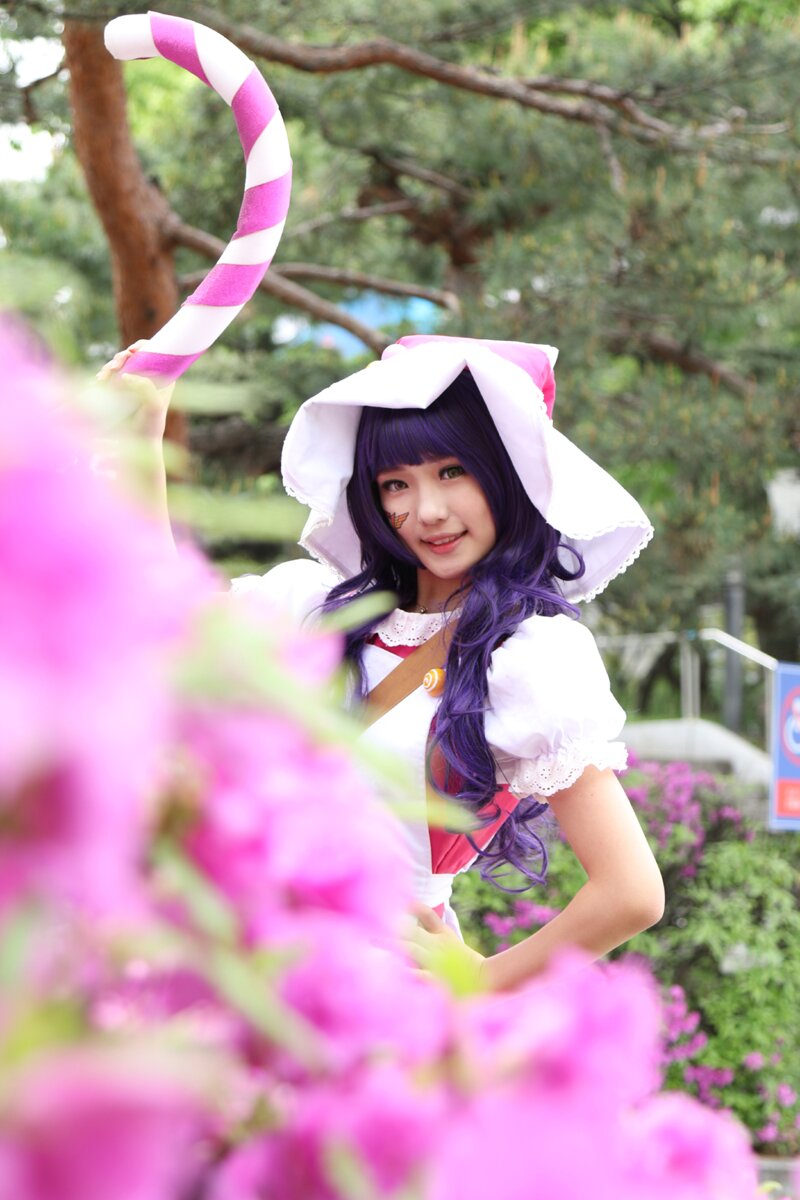 Cosplay 코스프레 리그오브레전드 달콤쌉싸름한 룰루 Vortex Gaming