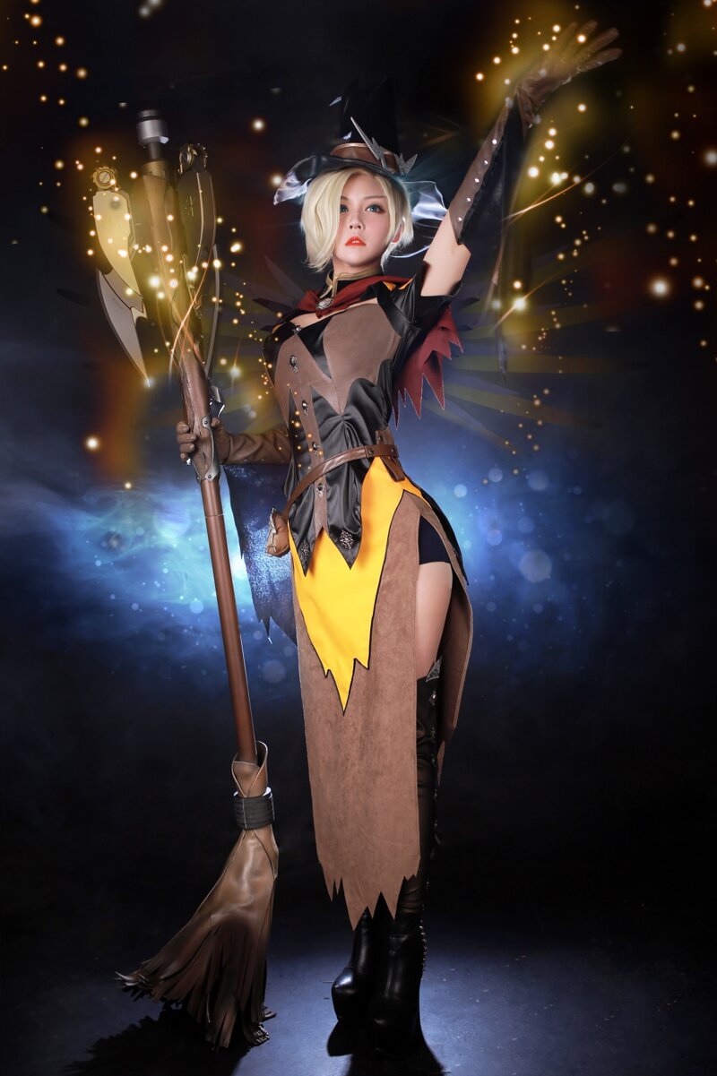Rz Cos 오버워치 마녀 메르시 코스프레 레브 Vortex Gaming