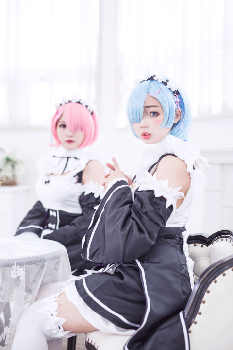 Cosplay 코스프레 Re제로부터 시작하는 이세계 생활 렘and람 Vortex Gaming