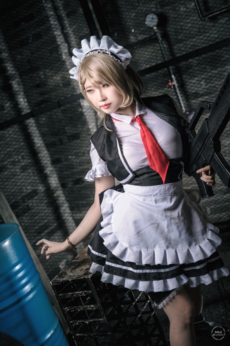 Cosplay 코스프레 오늘부터 주인님의 전속 메이드가 되어 봉사하겠습니다 G36 Vortex Gaming