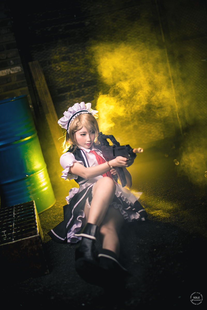 Cosplay 코스프레 오늘부터 주인님의 전속 메이드가 되어 봉사하겠습니다 G36 Vortex Gaming
