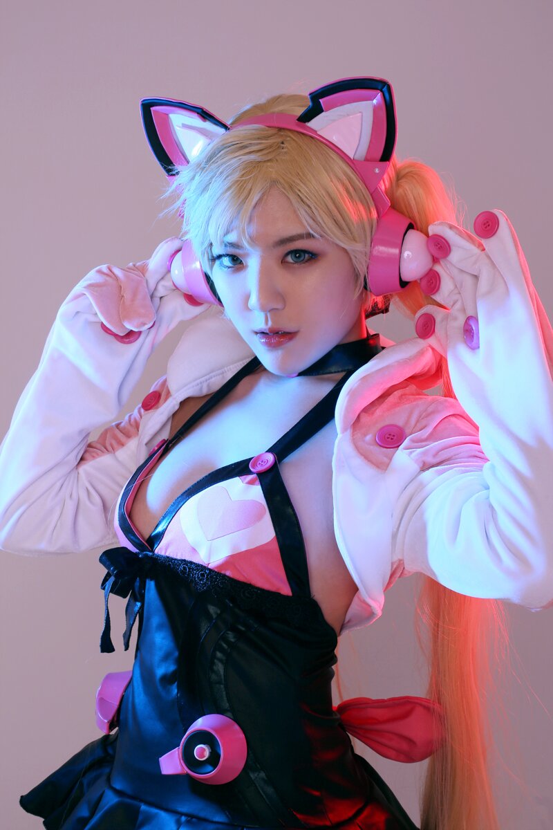 Cosplay 코스프레 금봉당 철권7 럭키 클로에 Vortex Gaming