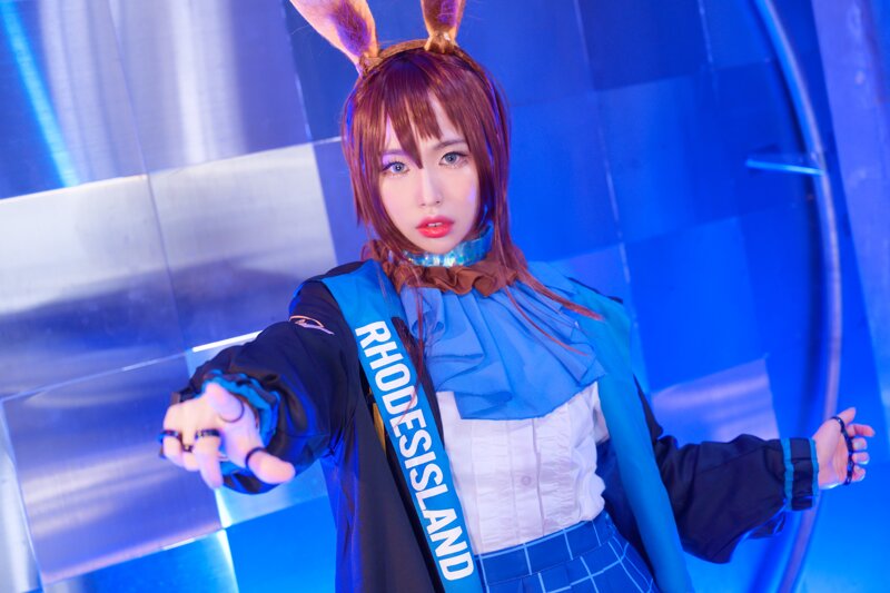 Cosplay 코스프레 유로롱명일방주 아미야 코스프레 Vortex Gaming
