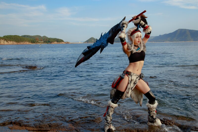 Cosplay 코스프레 금봉당 몬스터헌터 키린셋트 Vortex Gaming